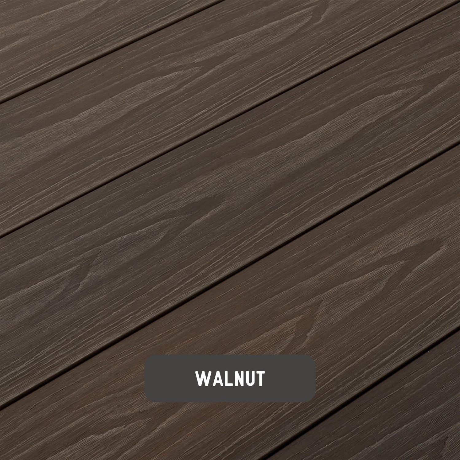 Walnut Premium Decking Boards | 3600mm x 140mm x 23mm — Select Living Group